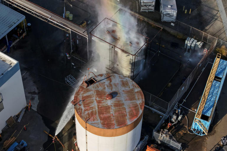 Catastrophic sign toxic tank could explode in SoCal as 40,000 evacuated