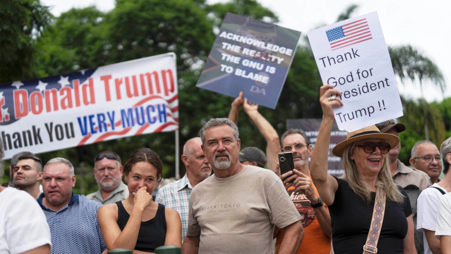 Trump has brought 6,000 white South Africans to US through refugee ...