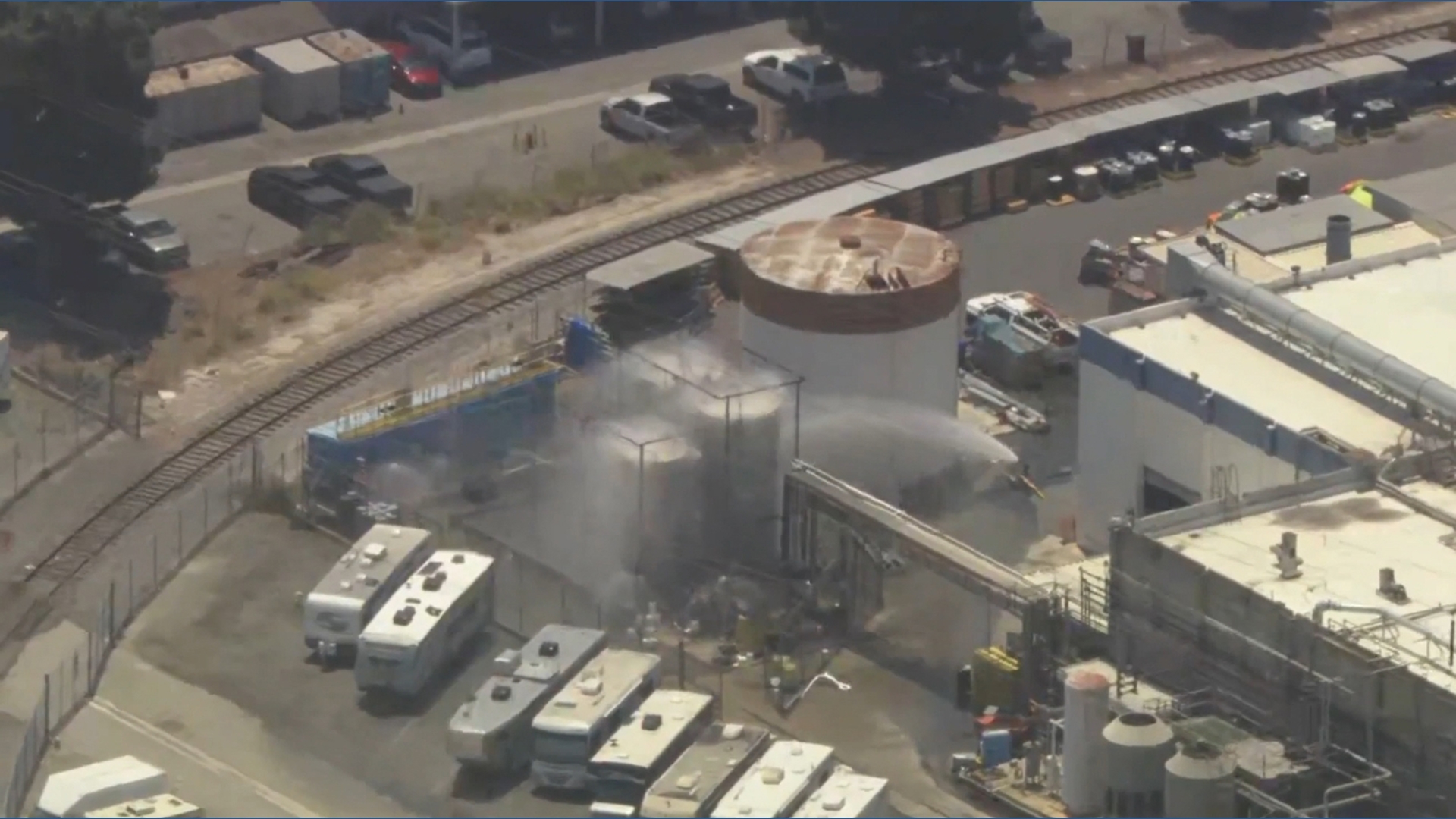 40,000 people under evacuation orders after chemical tank leak in ...