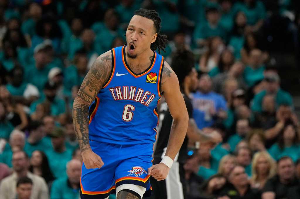 Thunder drop Game 4 of Western Conference Finals to Spurs, series tied 2-2