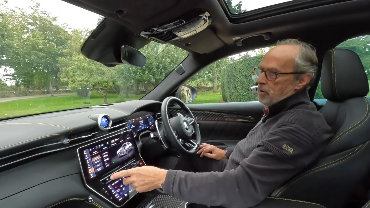 This Maserati cabin makes this practical family vehicle stand out