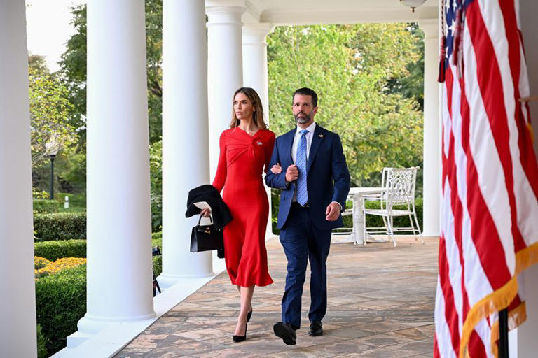 Inside Donald Trump Jr's Bahamas wedding as the president announced he ...