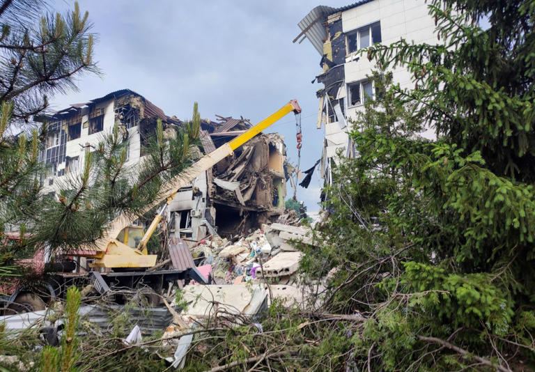 Fire erupts at Russian oil terminal following Ukrainian drone attack ...