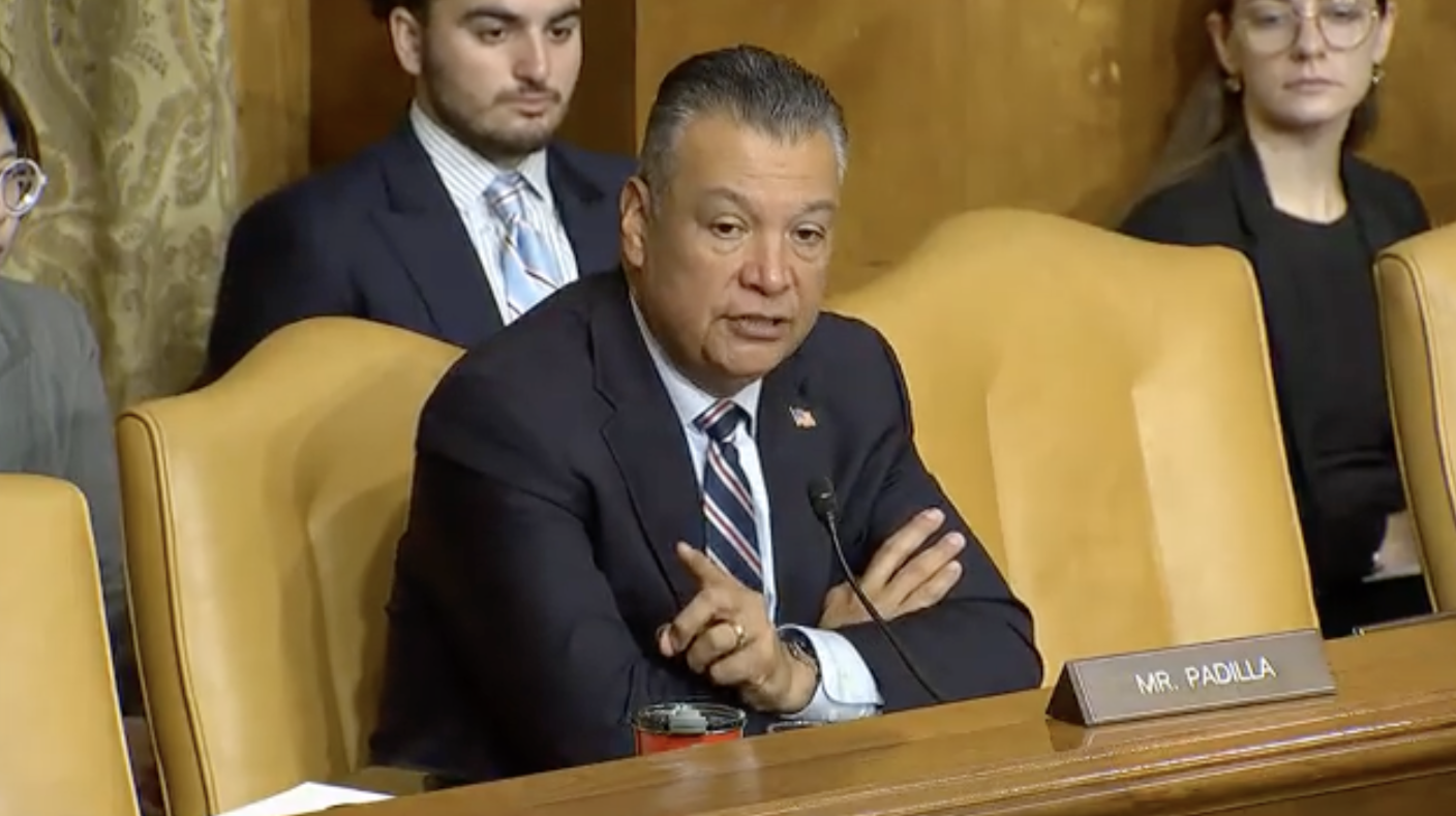'So much for fiscal responsibility': Alex Padilla slams proposed ICE ...