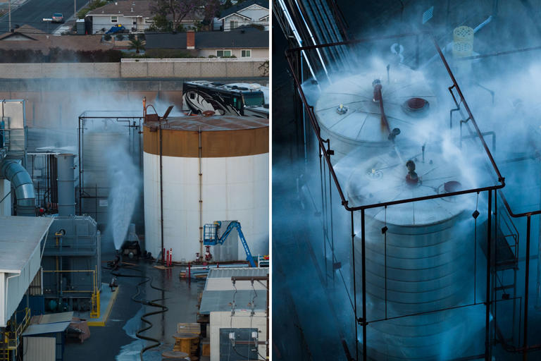 Catastrophic sign toxic tank could explode in SoCal as 40,000 evacuated