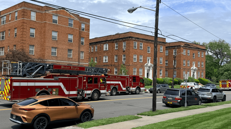Shaker Heights apartment building evacuated after roof collapse