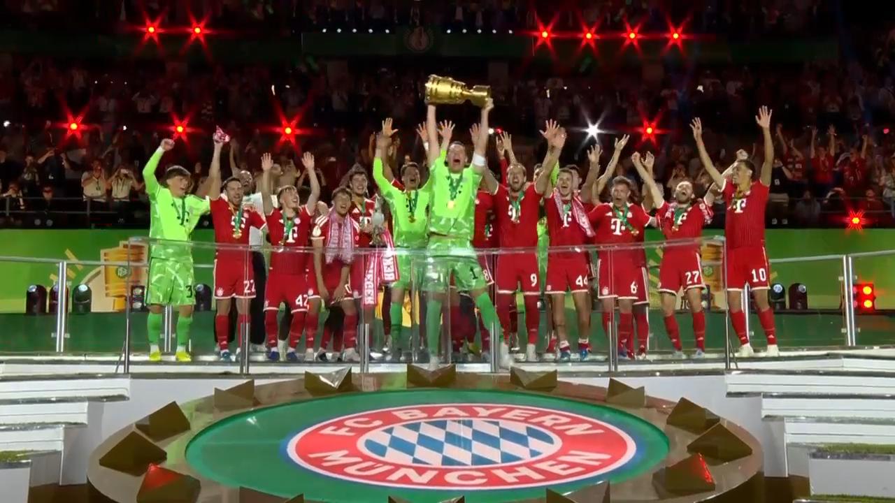 Kane magic! Hat-trick fires Bayern Munich to double with 3-0 DFB-Pokal ...