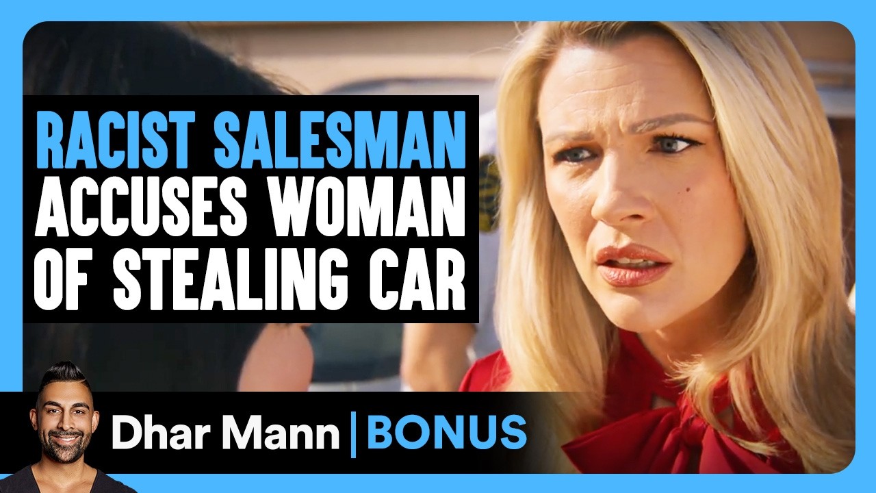 Racist salesman accuses woman of stealing car