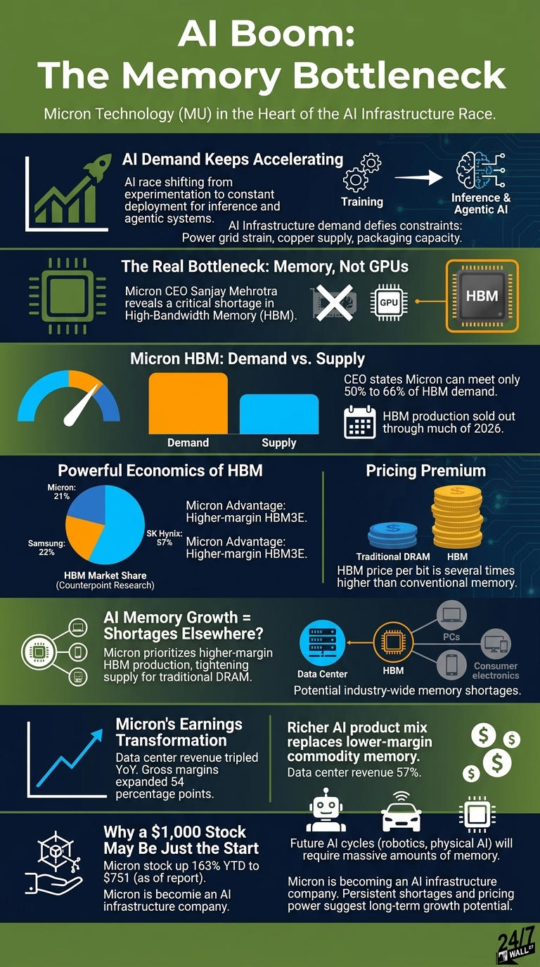 What CEO Sanjay Mehrota Just Said Shows Why Micron Is About to Become a ...
