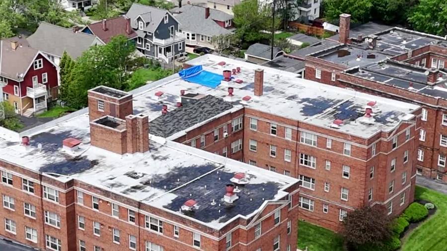 Shaker Heights apartment building evacuated after roof collapse