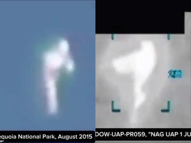 'Is Superman real?': Pentagon UAP footage shows humanoid figure ...