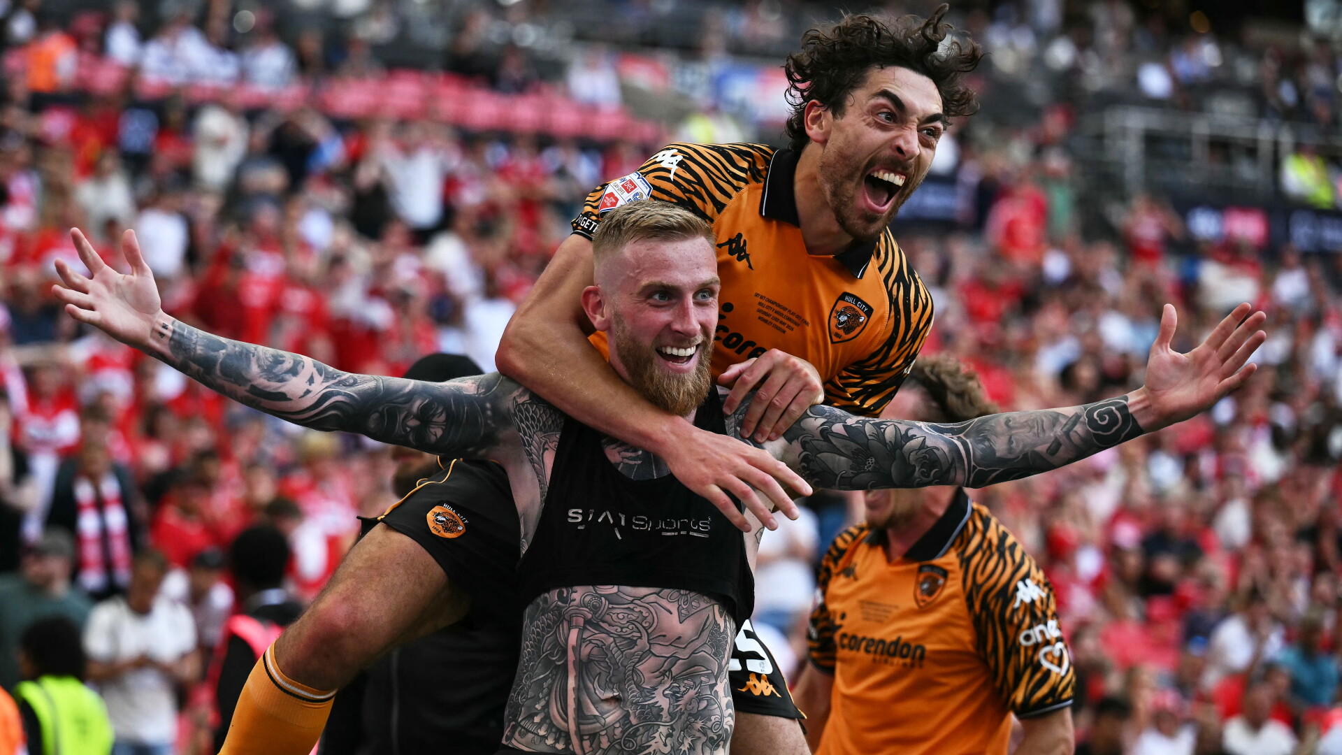 Hull City 1-0 Middlesbrough: Tigers win Premier League promotion in ...