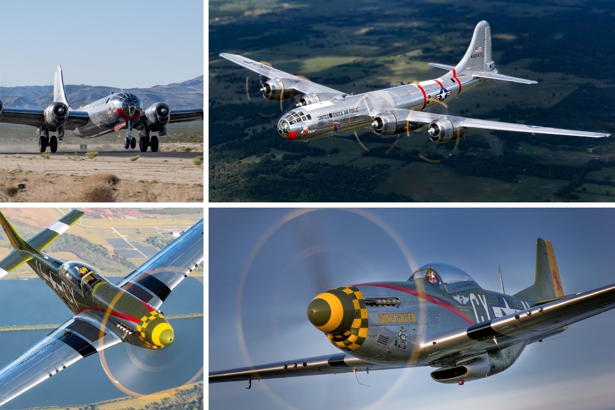 B-29 DOC and P-51 Gunfighter Wilmington tour stop moved to September