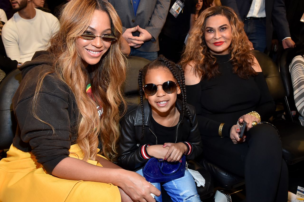 Tina Knowles highlights how granddaughter Blue Ivy, 14, is just like ...