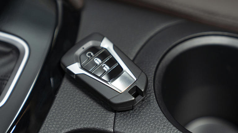 Yes, your car may have a key fob holder that you never knew about