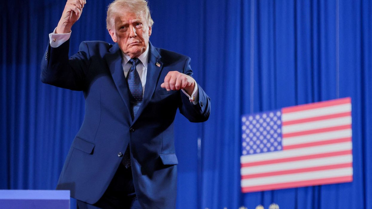Trump raises prospect of "United States of the Middle East" on Truth Social