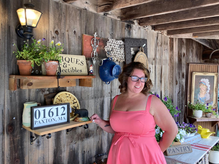 Antiques by the barnful at newly opened Almanac Market in Paxton