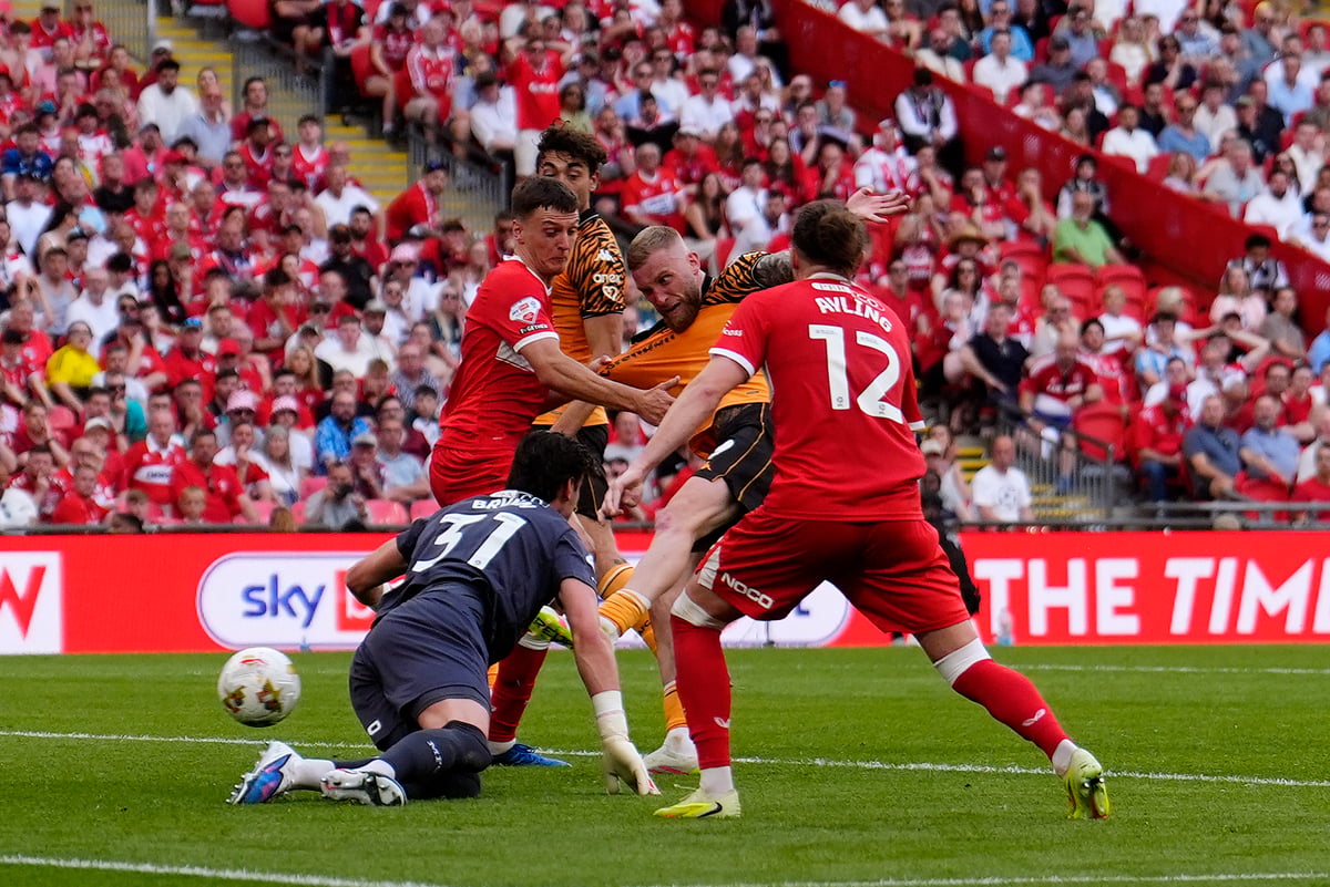 Hull 1-0 Middlesbrough: McBurnie wins it for Tigers - Live