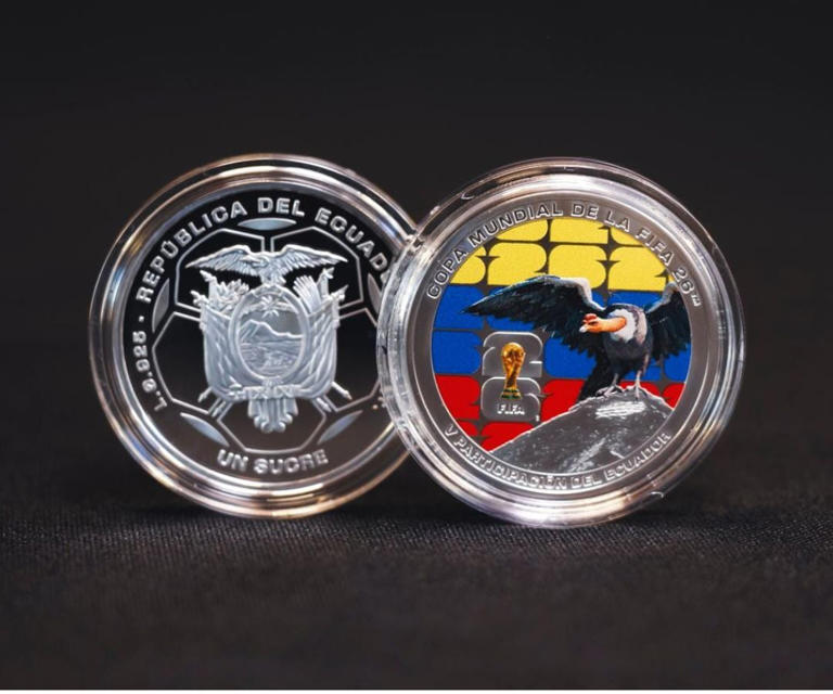 Banco Central de Ecuador presentó una moneda conmemorativa por el ...
