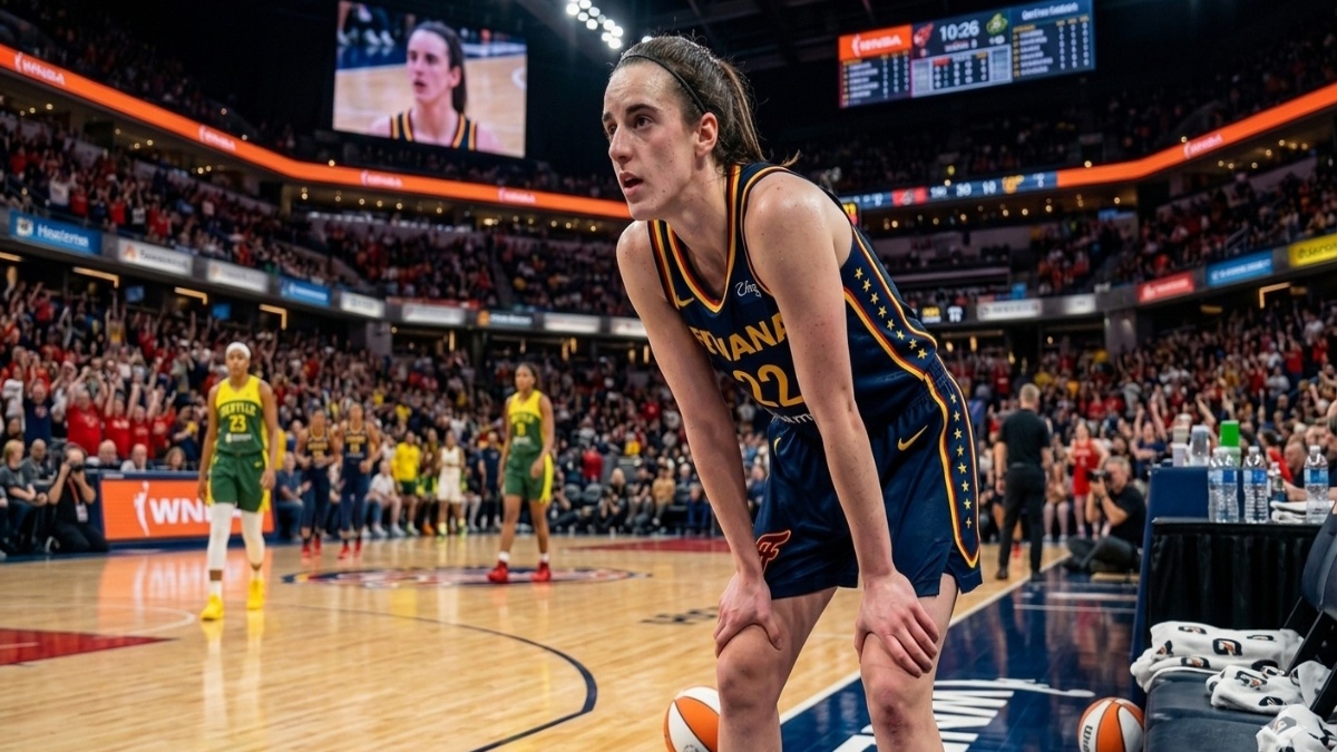 WNBA drama erupts as Indiana Fever receive warning over Caitlin Clark ...