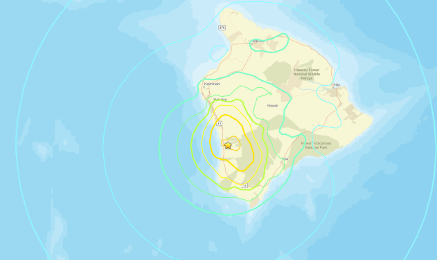 Magnitude 6.0 earthquake shakes Hawaii's Big Island; no tsunami expected