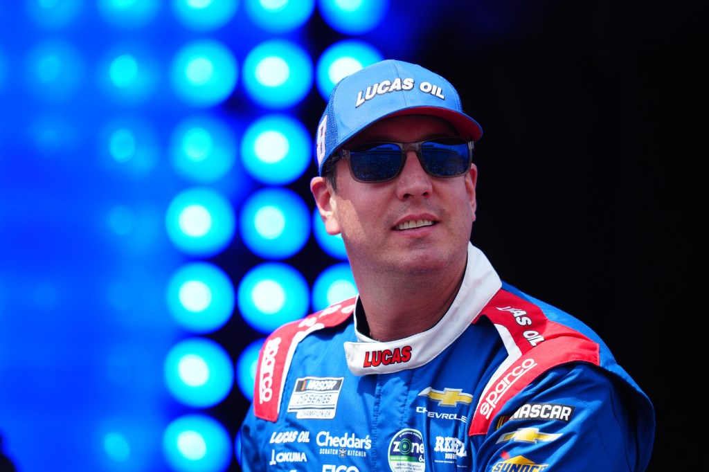 NASCAR garage watches in tearful silence as Kyle Busch’s former car is ...