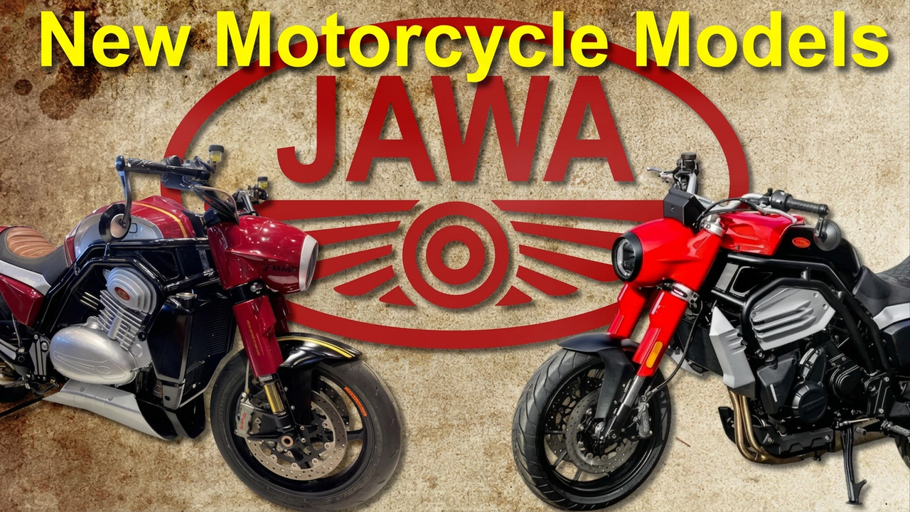 New 2026 Jawa motorcycles: 730 twin & 1000