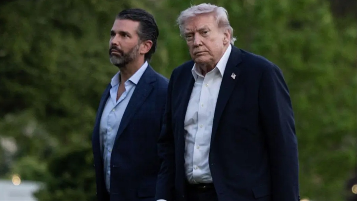 ‘So Sad’: Trump Was Too Busy to Watch His Son Say ‘I Do’ — But Dropped ...