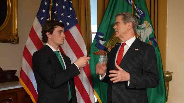 Nick Shirley confronts Scott Bessent on the $500 billion fraud claims