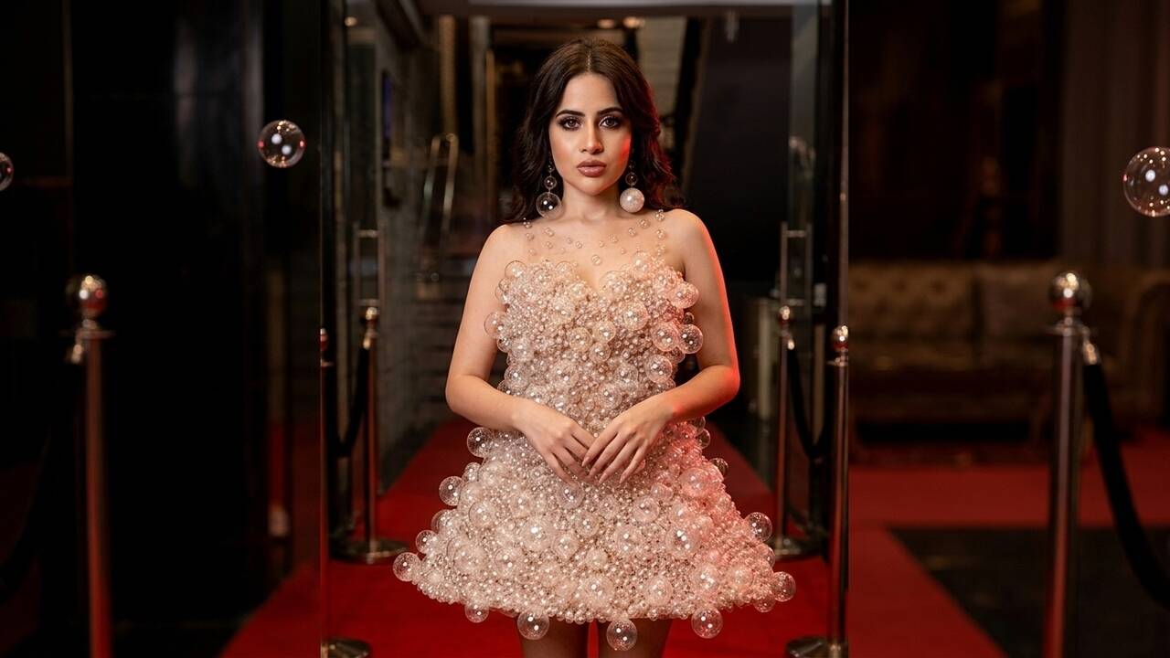 Uorfi Javed reinterprets Eileen Gu’s iconic bubble dress from the Met ...