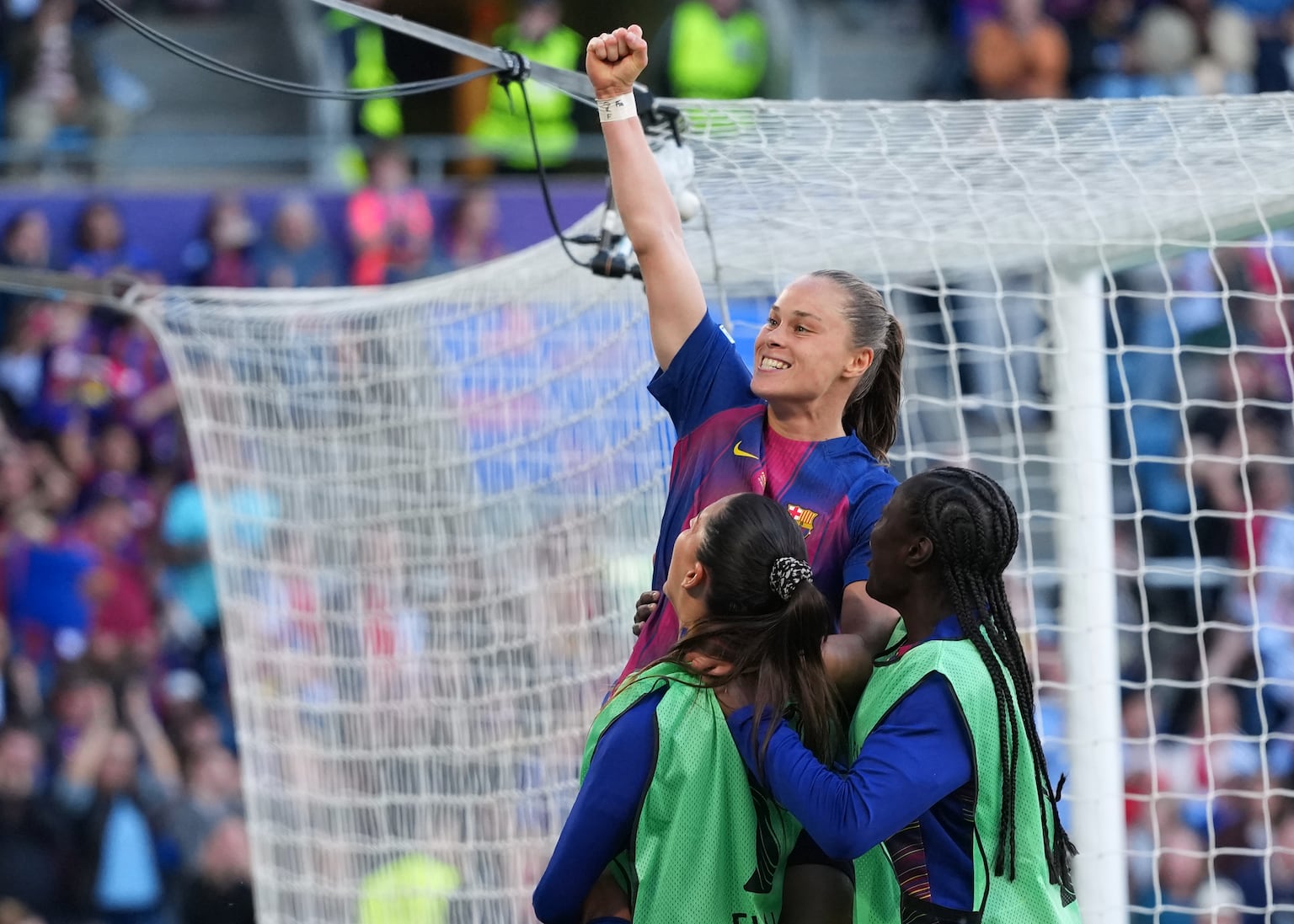 Ewa Pajor and Salma Paralluelo strike as Barcelona win Women’s ...