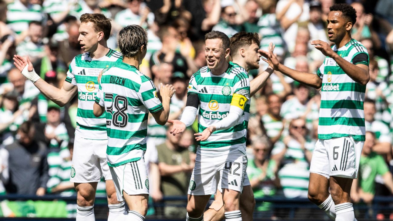 Celtic win Scottish Cup by dispatching Dunfermline in final