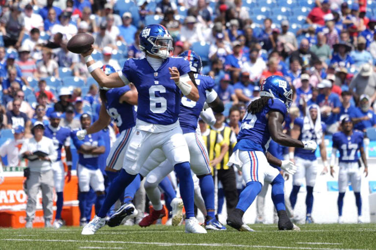 Jaxson Dart called out by Giants teammate over Donald Trump comment