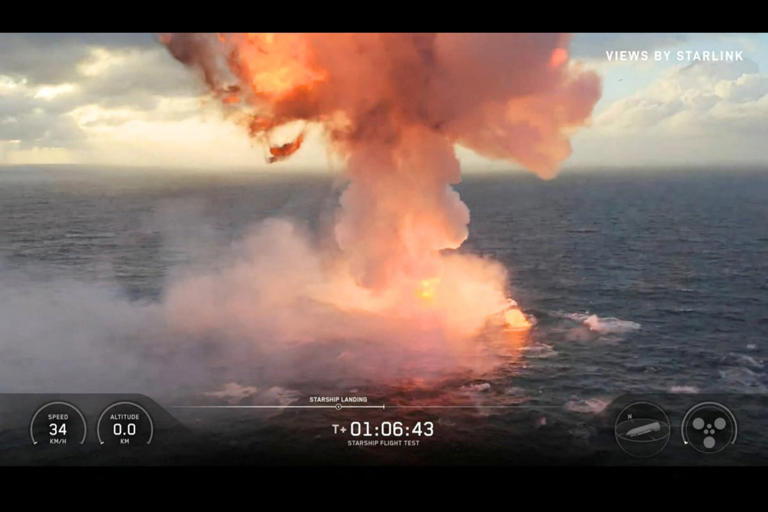 SpaceX completes mostly successful Starship test flight: "Splashdown ...