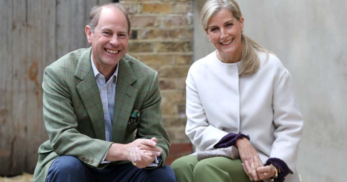 Prince Edward and Duchess Sophie share rare new portrait ahead of ...