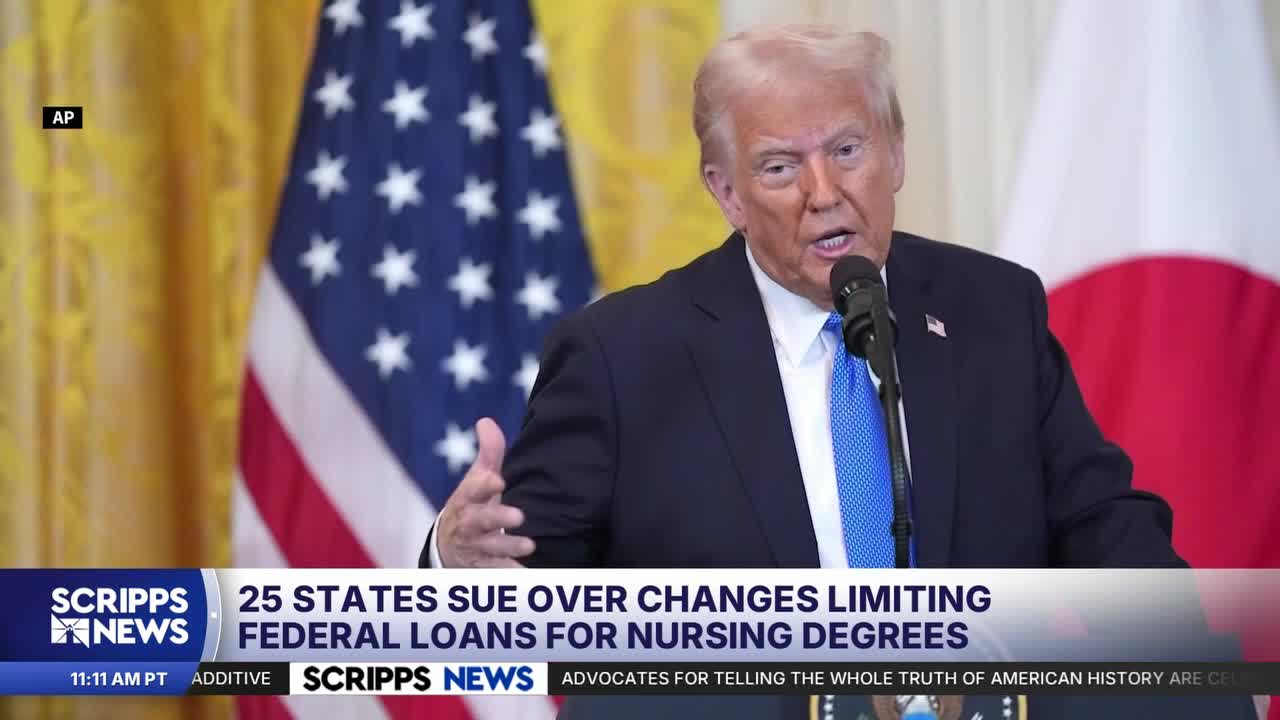 25 states sue over changes limiting federal loans for nursing degrees