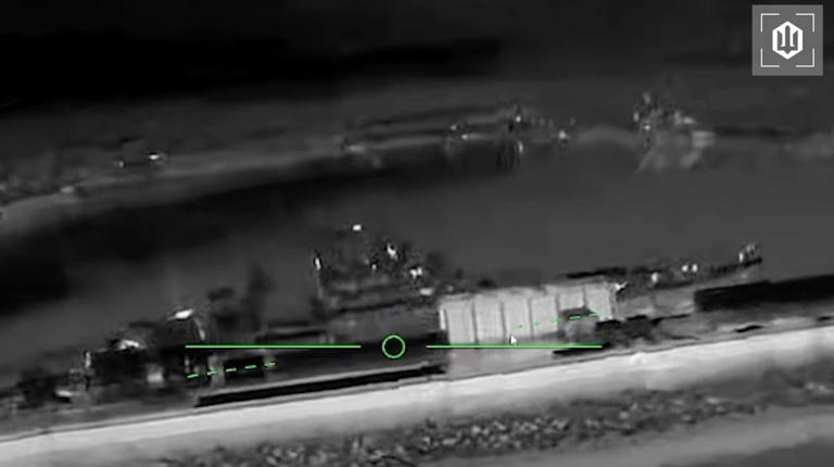 Ukrainian forces strike Russian frigate Admiral Essen in Novorossiysk ...