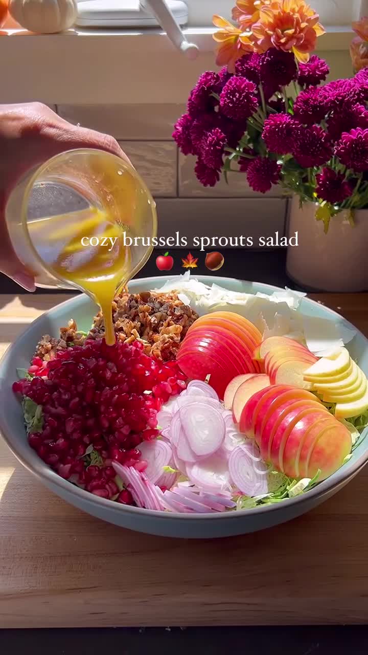 Shaved Brussels sprout salad recipe