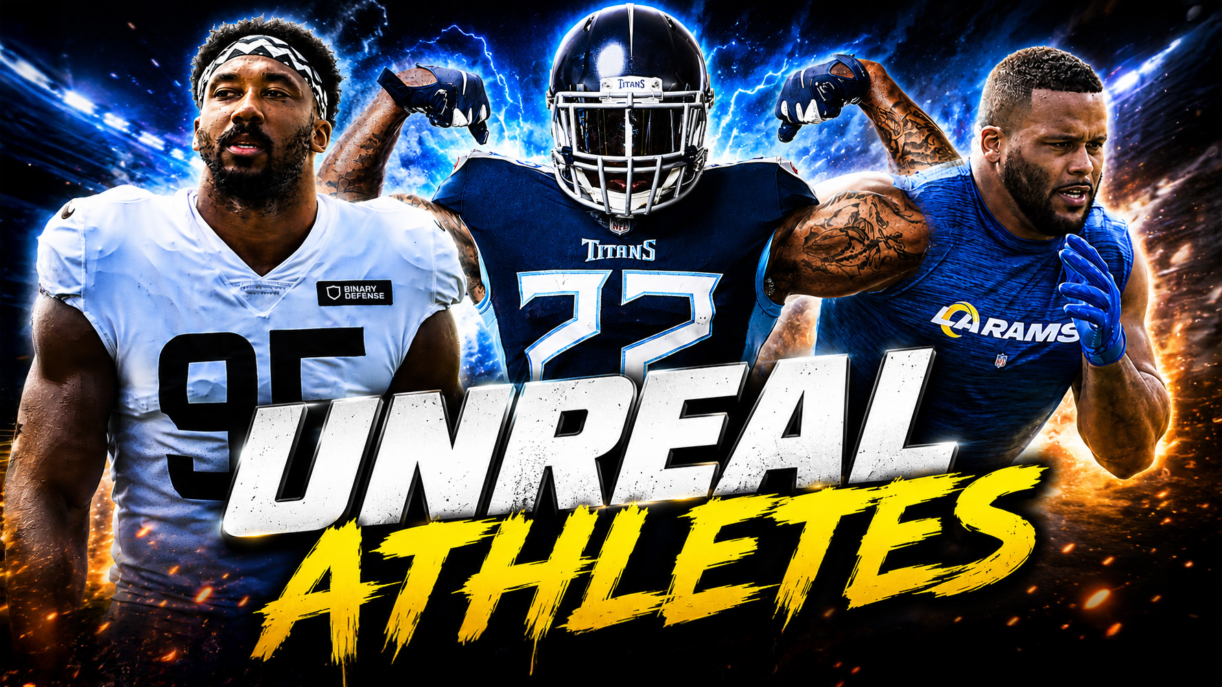 Top 5 NFL players with physiques that look completely unreal