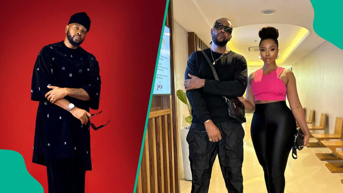 Teddy A trends online over passionate scene with lady in viral clip