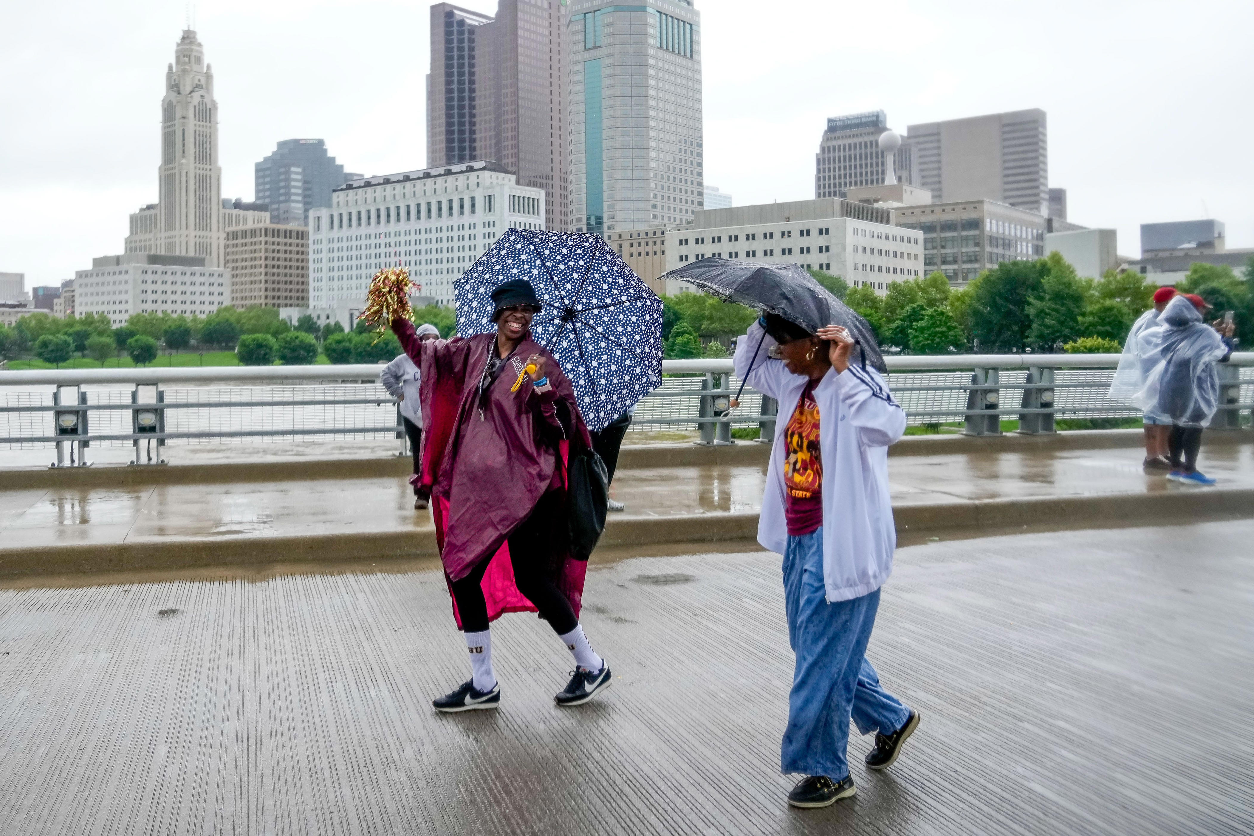 Rain, wind dampen Ohio Black Expo, Columbus Asian Festival