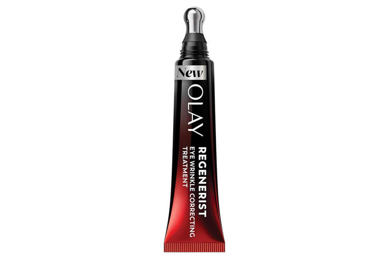 Olay’s caffeinated eye cream brightened a 45-year-old’s crow’s feet and ...