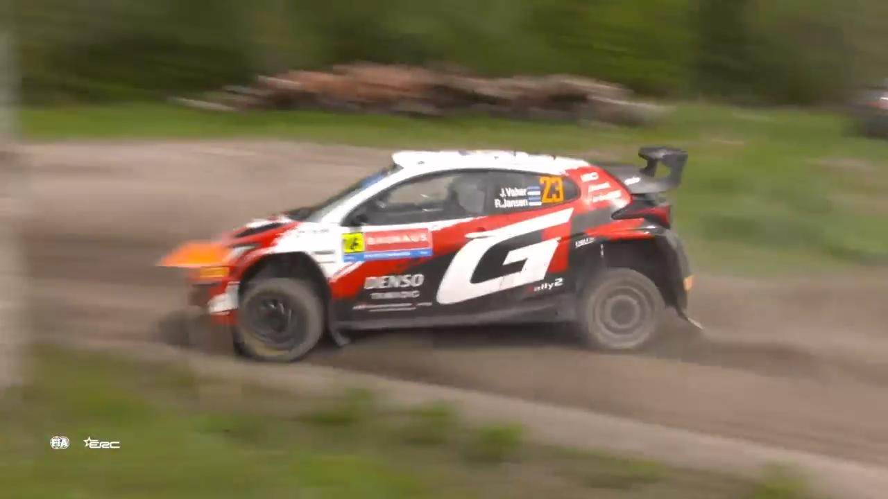 Jaspar Vaher leads Royal Rally of Scandinavia with 8.8-second edge