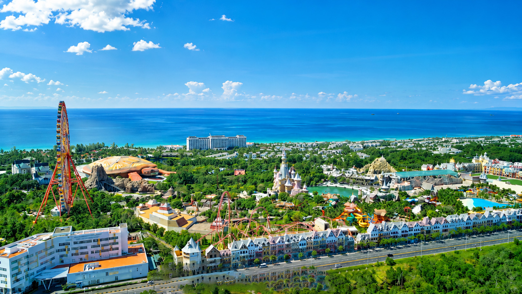 Crystal blue waters surrounding Vietnam’s tropical Phu Quoc Island