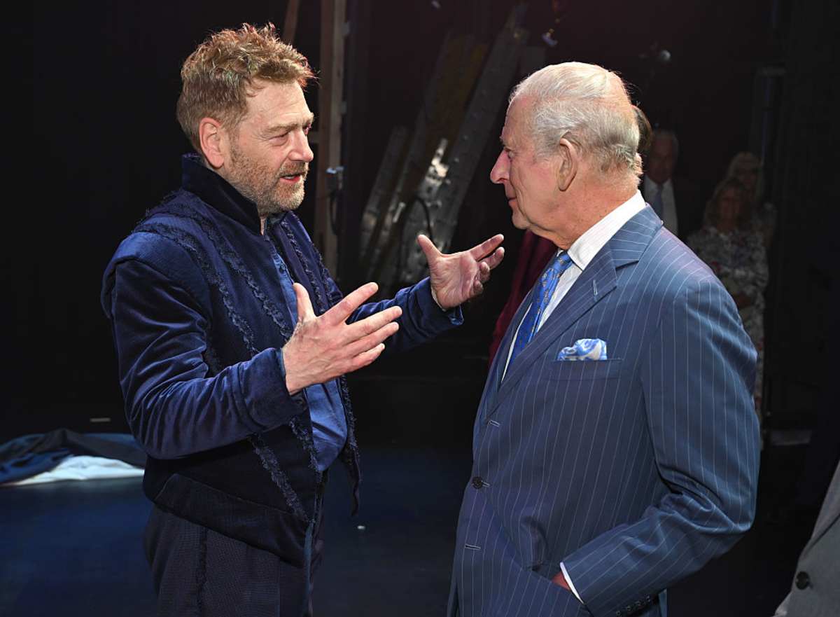 King Charles makes surprise appearance at a Shakespeare show as Andrew ...