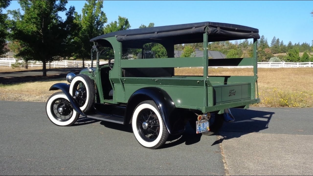 1931 Ford Huckster Delivery Wagon