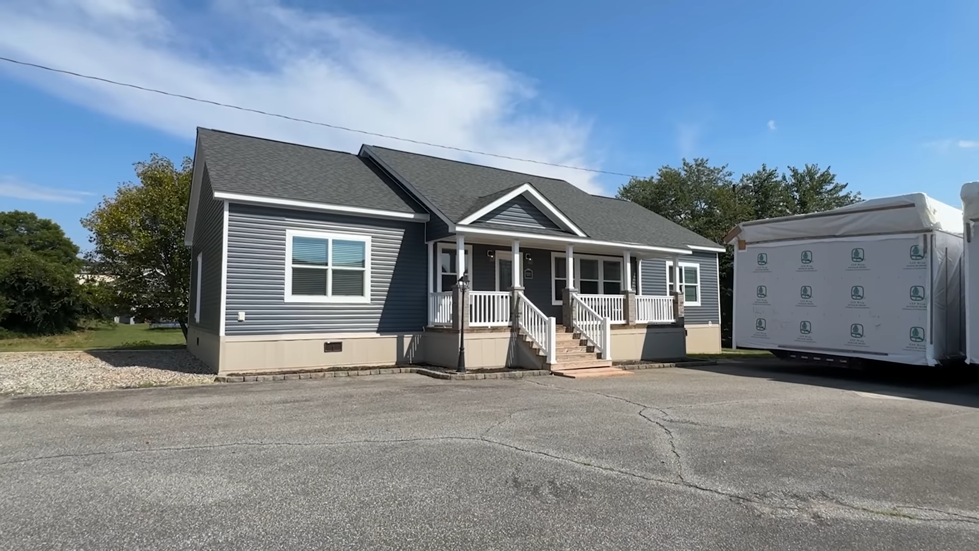Touring a beautifully designed new modular home