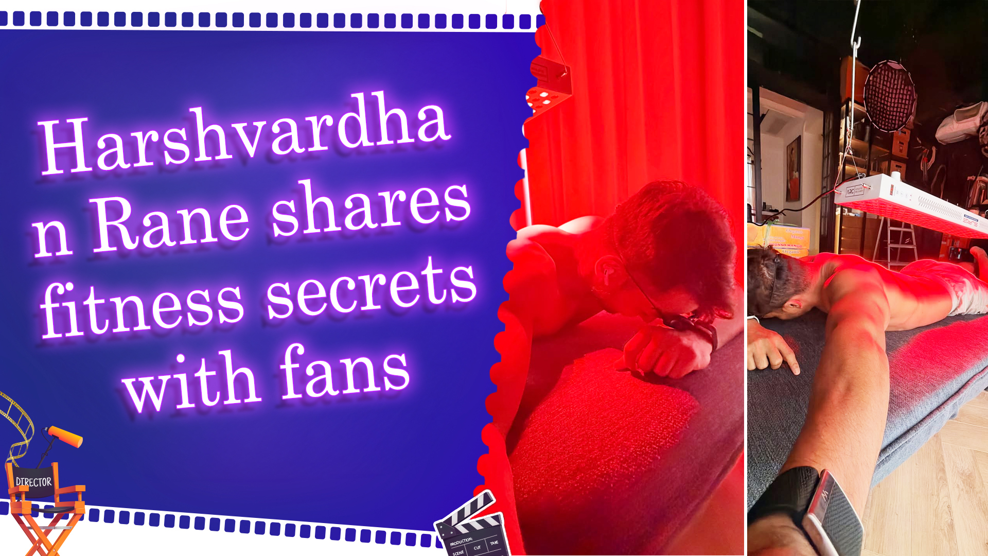 Harshvardhan Rane reveals his 3-step muscle-building mantra with a fun ...