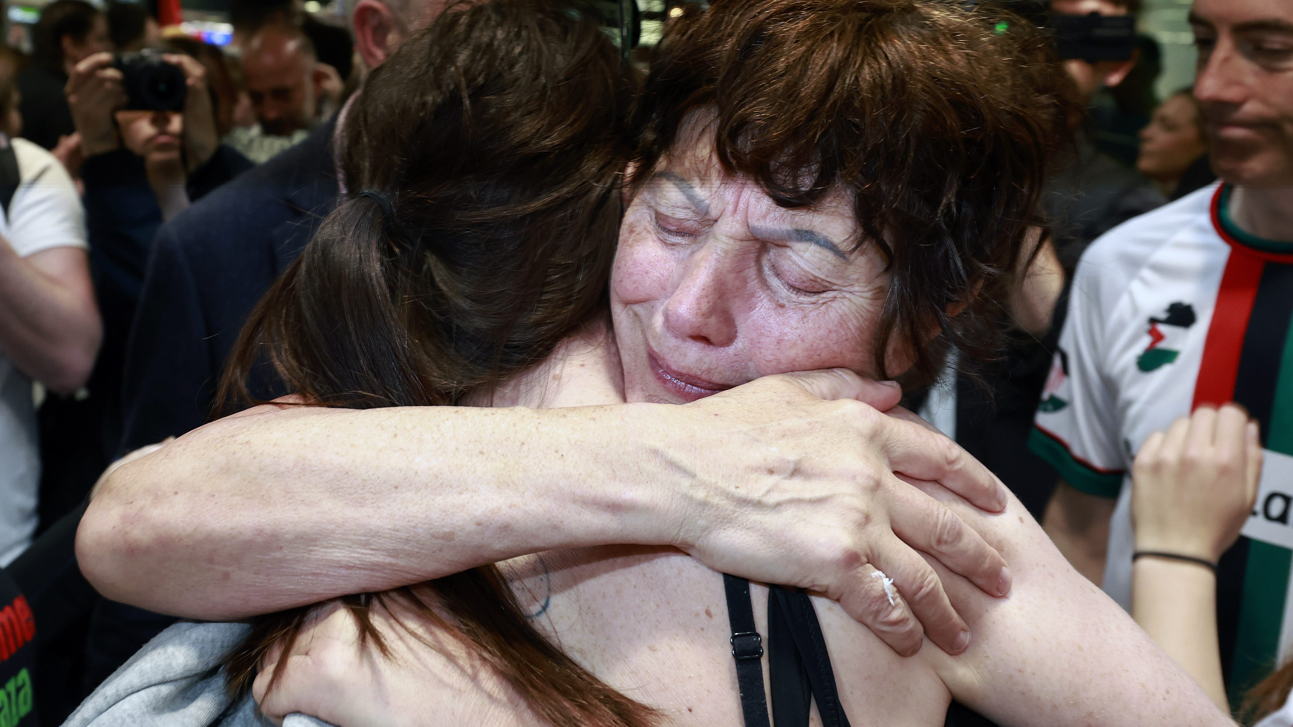 Irish flotilla activists return home after Israeli detention