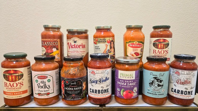 16 store-bought vodka sauces, ranked